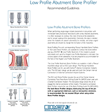 Bone profilers – impladend 3i